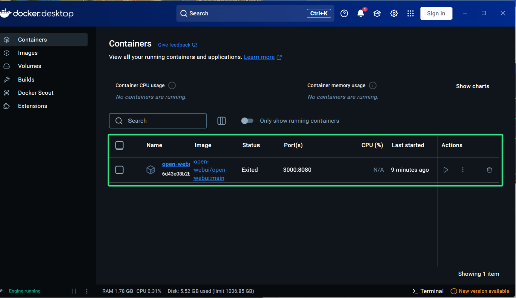 OpenWebUI本地部署（Docker） - 翻斗花园小秘密